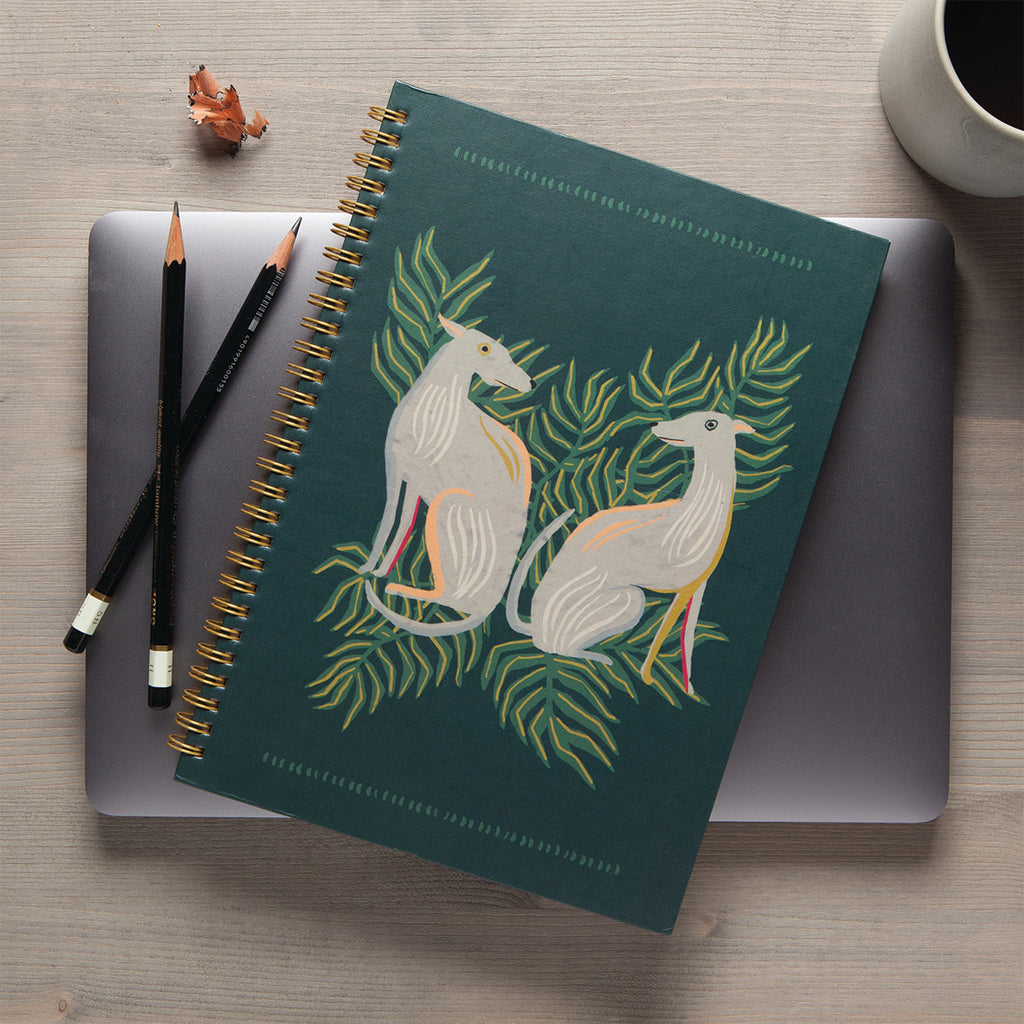 Ring Bound Notebook – Silver Lotus Winnipeg