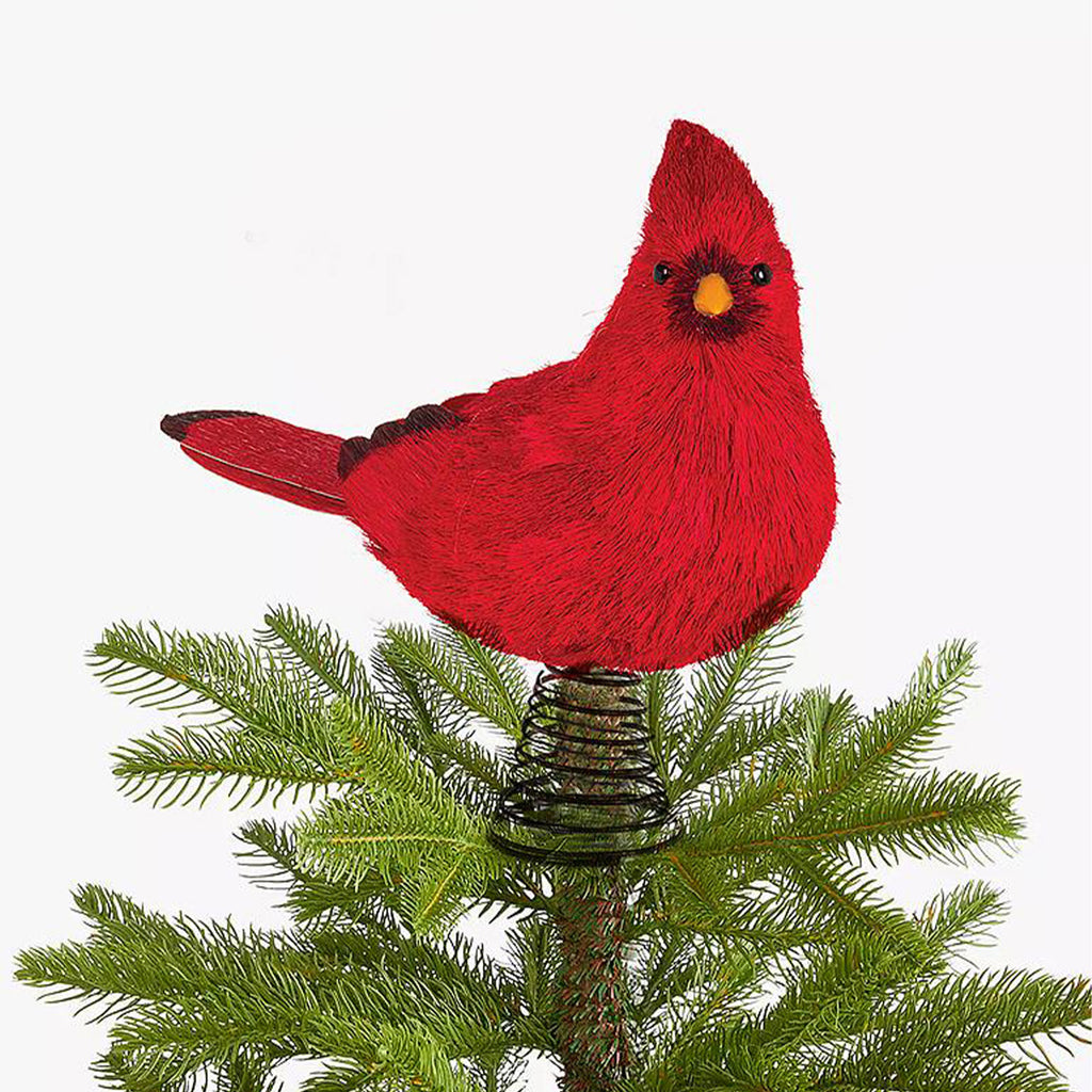 Large Cardinal Tree Topper – Silver Lotus Winnipeg