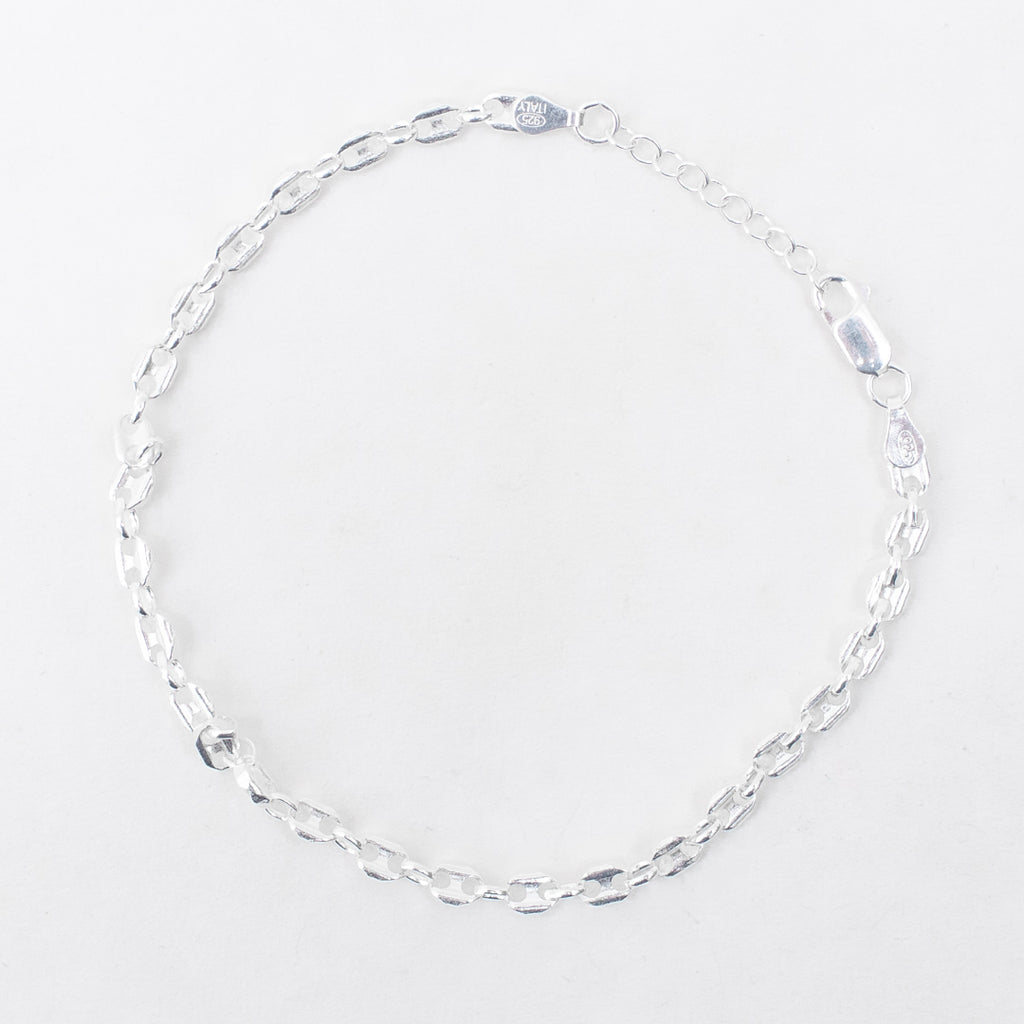 Silver Gucci Link Anklet – Silver Lotus Winnipeg