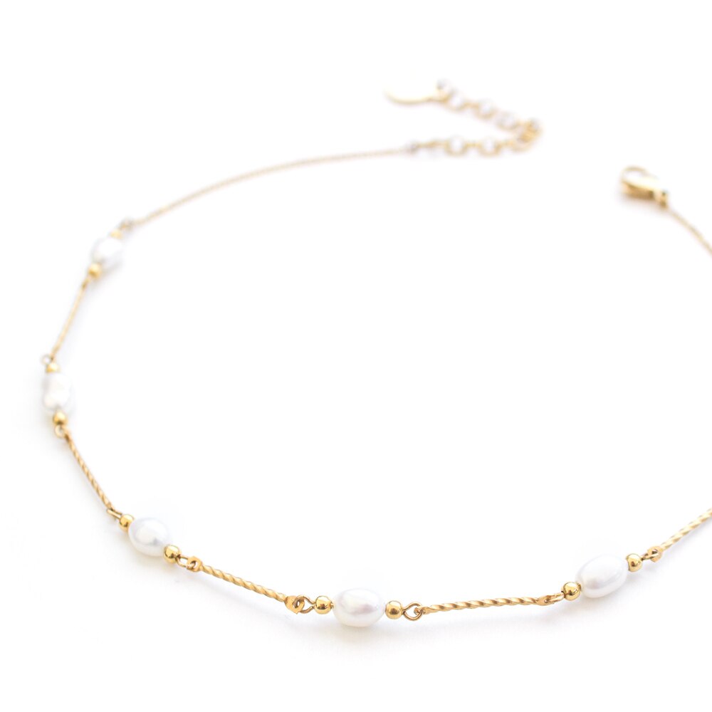 Coco Gold Choker Necklace – Silver Lotus Winnipeg