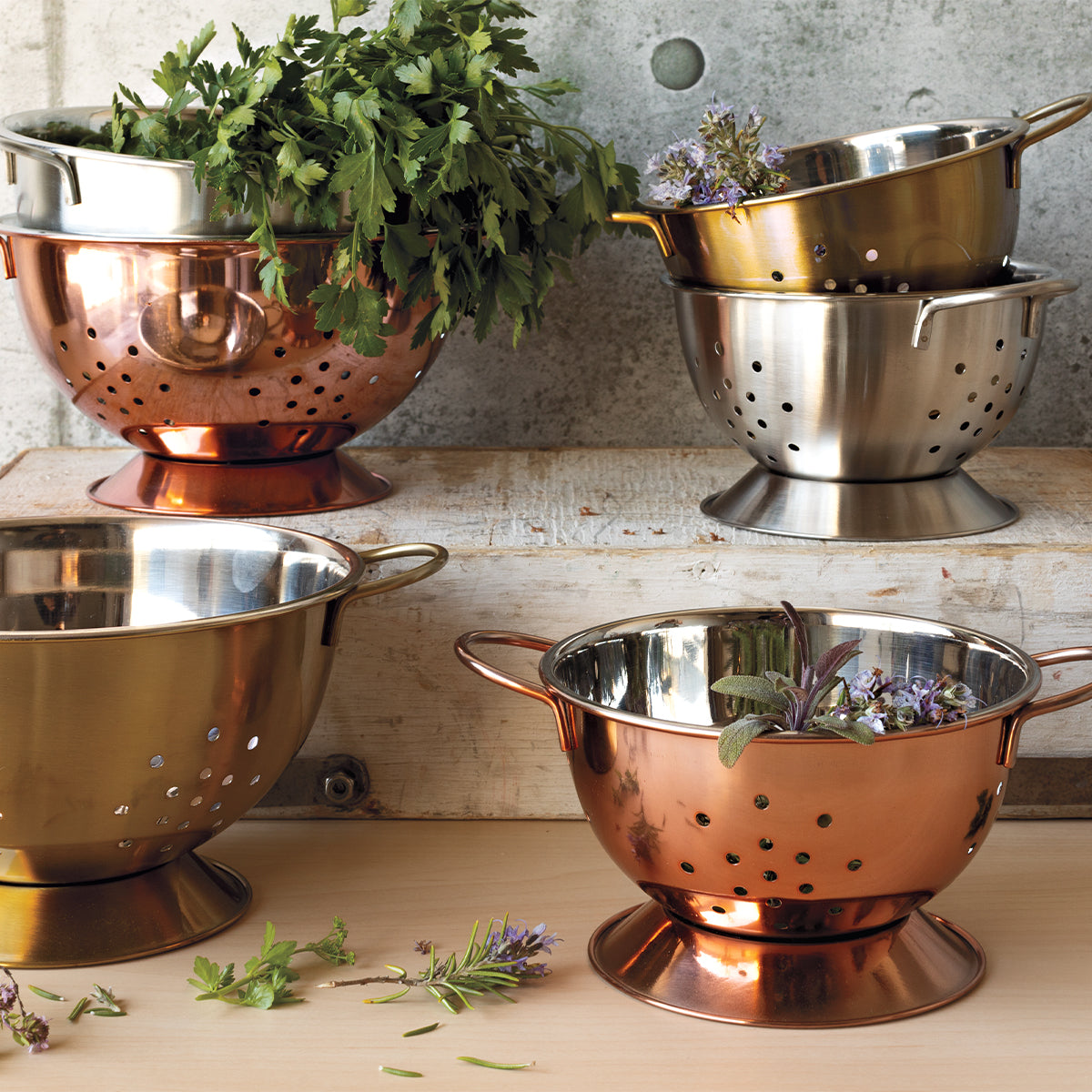 Small Rose Gold Colander – Silver Lotus Winnipeg